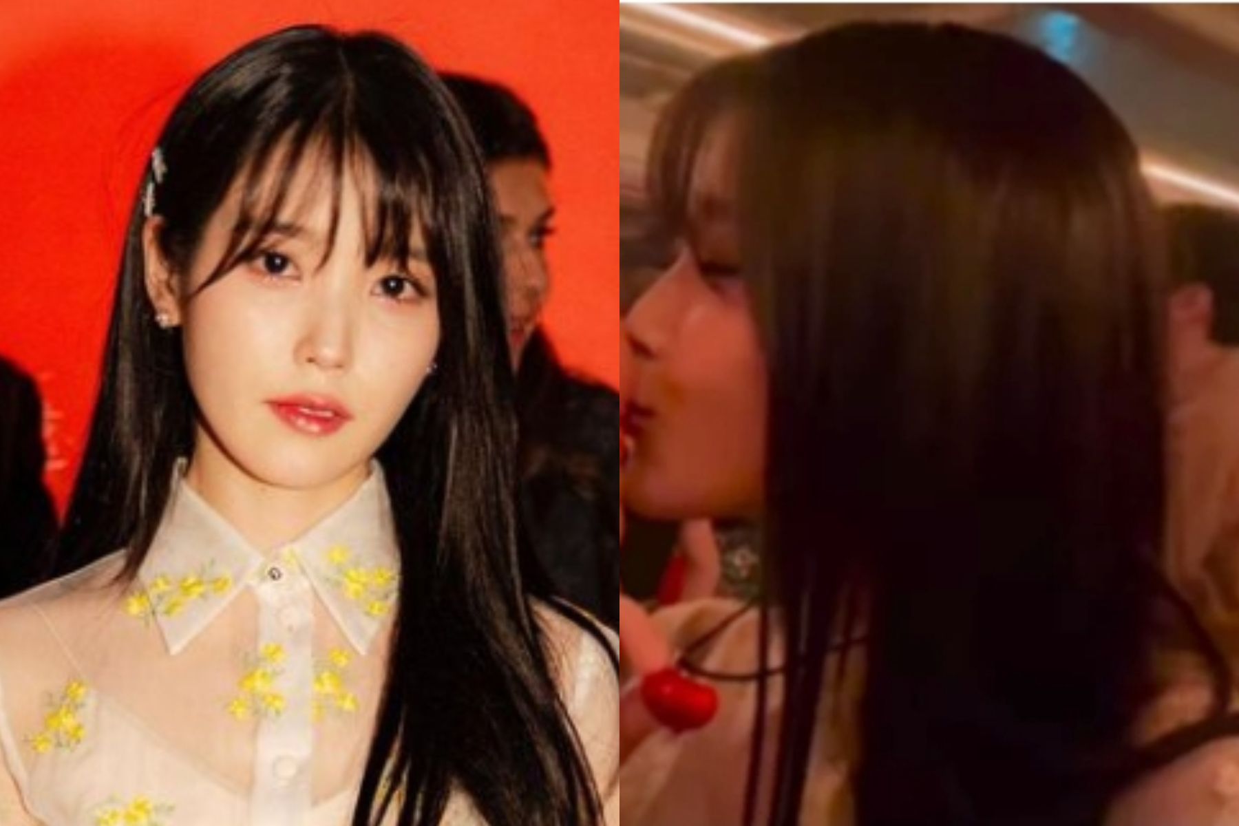 Gucci時裝秀後派對現場！IU親吻初見面人士影片曝光引網暴動！