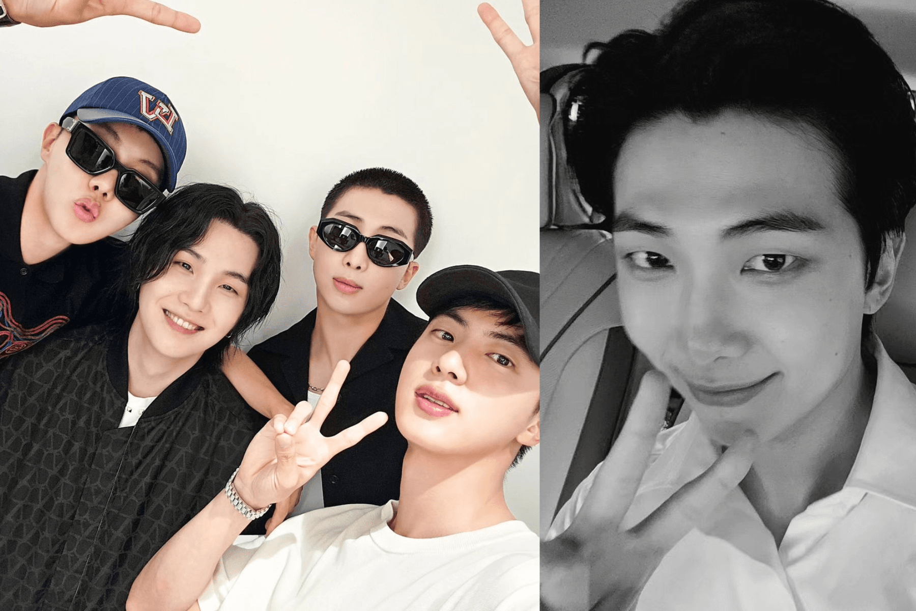 BTS RM Clears Up Enlistment Rumors with Surprise Appearance at Suga's ...