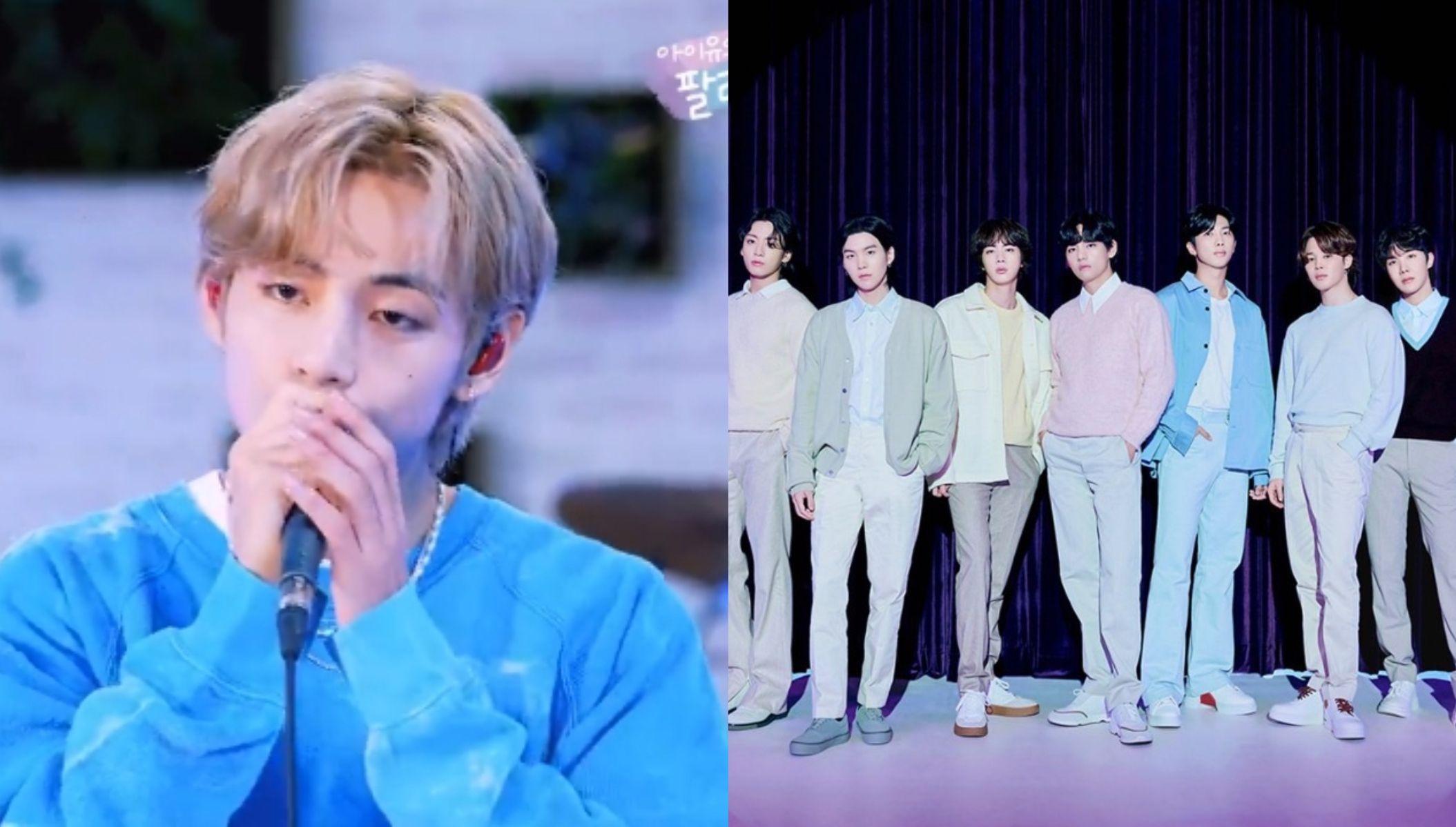 【Tendencias coreanas】 ¿Se vio opacado por el brillo de BTS? ¡V ...