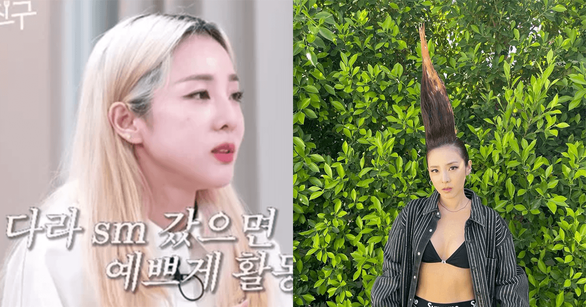 2NE1 Dara抱怨YG浪費了她的美貌！大呼：如果在SM出道會更有人氣！